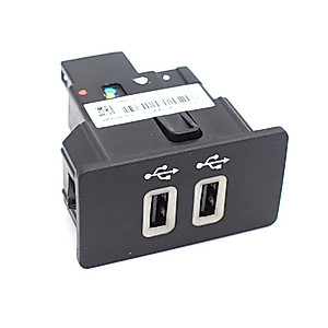 HC3Z-19A387-B HU5Z-19A387-A USB Interface Module, Suitable for Apple Carplay SYNC3, USB Interface hub USB Media hub Blue