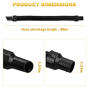 5140128-68 vacuum hose Assembly Replacement for DeWalt Vacuum Hose DCV580 DCV581H DCV580MAX 704660053412