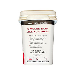 Little Bucket Mouse Trap - Complete kit Includes Bucket, ramp, and Roller