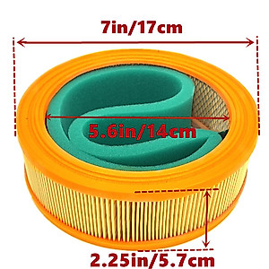 Gewxgzo 394018 Air Fil-ter Fuel Pump Tune Up Kit Replace B&S 392642 394018S 4135 5050B JD LG394018 Vanguard V-Twin 14-18HP Engine