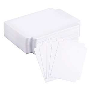 SAVITA 50pcs Card Dividers, Card Sorting Dividers with Tabs Plastic Divider Cards Separators Trading Card Organizer for Games Sports Supplies, 3.7x2.7inch