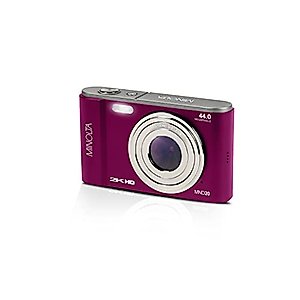 Minolta MND20 44 MP / 2.7K Ultra HD Digital Camera (Magenta)