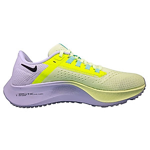 Nike Womens Air Zoom Pegasus 38 Running Trainers CW7358 Sneakers, Barely Volt/Black 700, 9