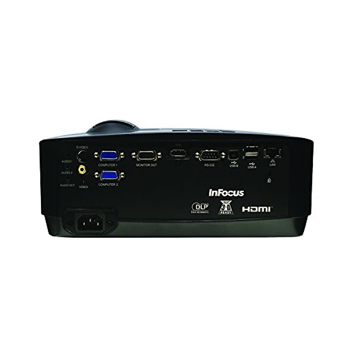 InFocus IN2128HDx 1080p Network Projector, 4000 Lumens, HDMI, 4GB Internal Memory, Wireless-Ready