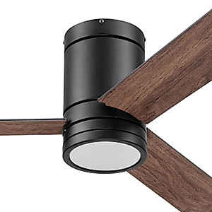 Prominence Home 51464-01 Espy Ceiling Fan, 52, Matte Black