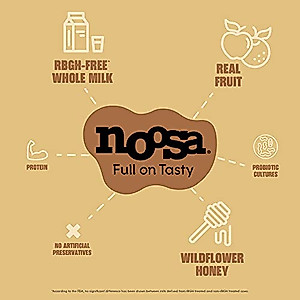 Noosa, Yoghurt Vanilla, 4 Ounce, 4 Pack