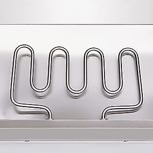 SNKOURIN Commercial Food Warmer,110V 4-Pan Stainless Steel Electric Steam Table Buffet Food Warmer with Temperature Control and Cover,Suitable for Parties,Catering and Restaurants