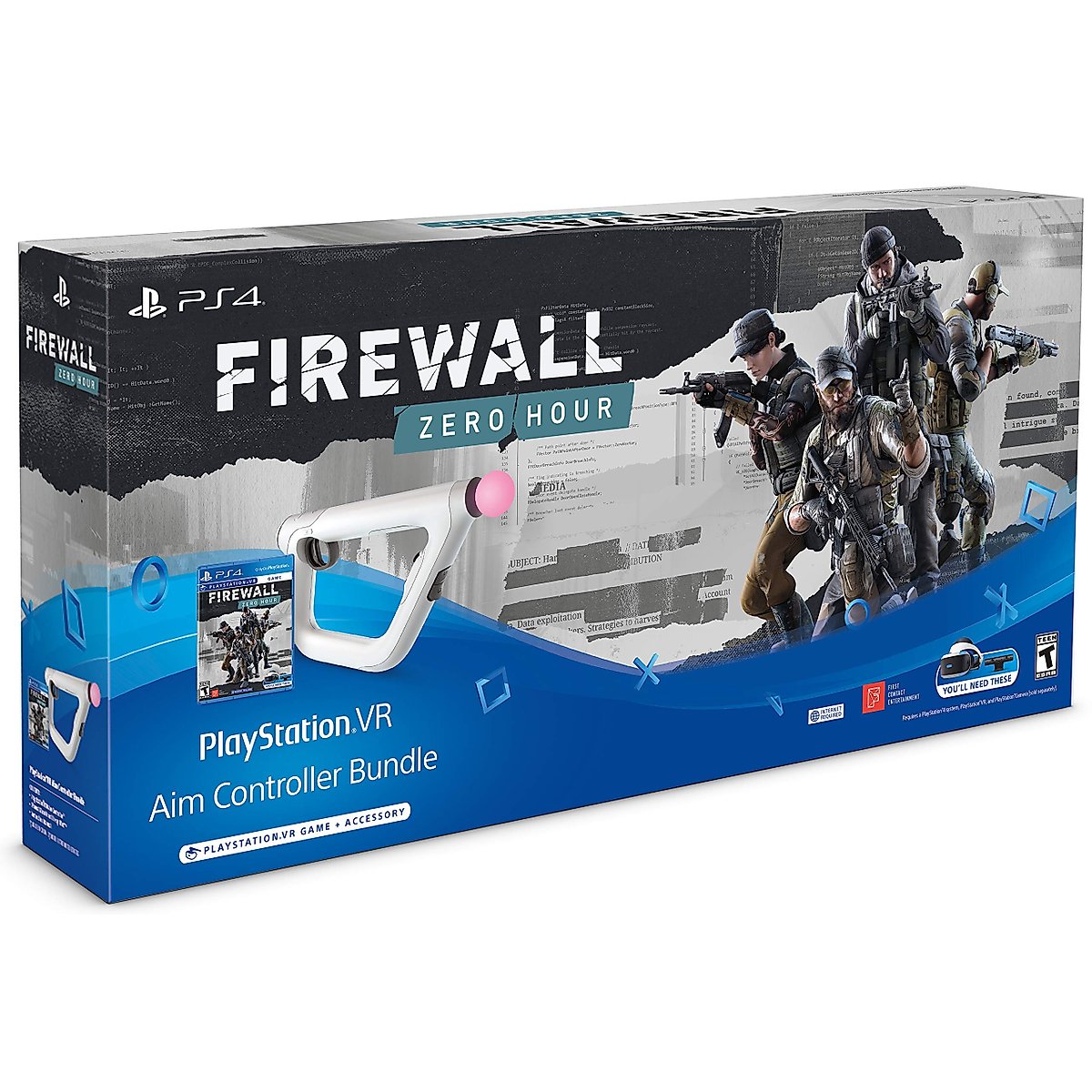 PSVR Aim Controller Firewall Zero Hour Bundle - Playstation VR [Video Game] (Renewed)