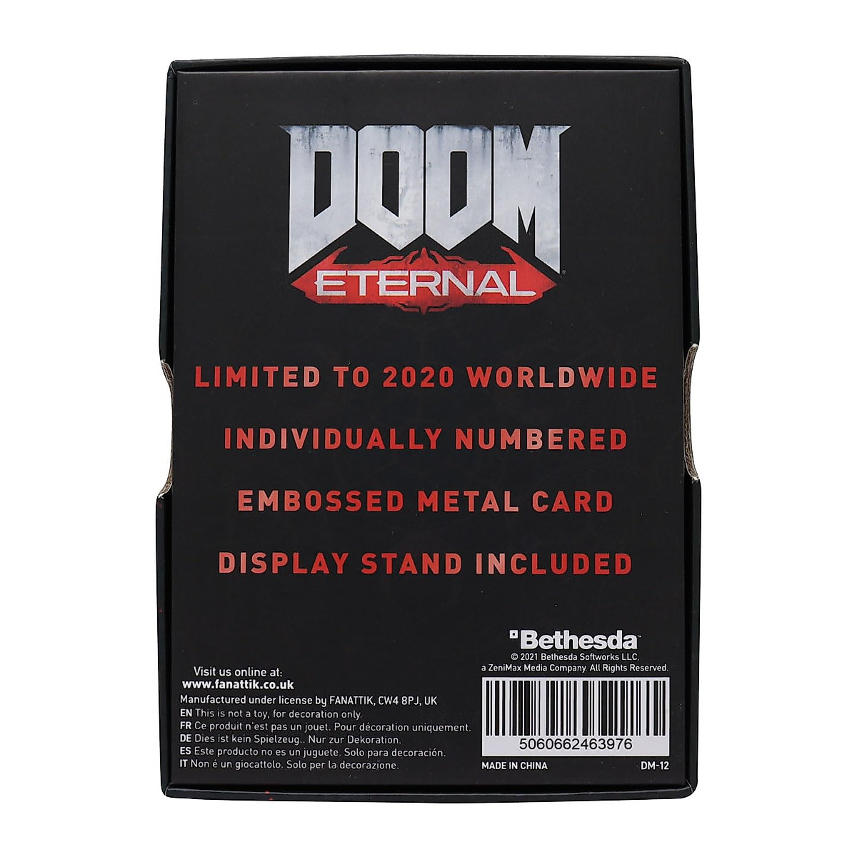 Doom Eternal Replica Keycard Limited Edition