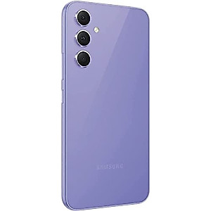 SAMSUNG Galaxy A54 5G + 4G LTE (128GB + 8GB) Unlocked Dual Sim (Only T-Mobile/Mint/Metro USA Market) 1 Year Latin America 6.4" 120Hz 50MP Triple Cam (Awesome Violet SM-A546E/DS)