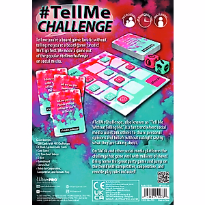 Playroom Entertainment #TellMeChallenge - The Fun Party Game for Friends and Family, Based Off The Social Media Trend, Tell Me Without Telling Me, Fun Game for Summer Nights, and Summer Parties