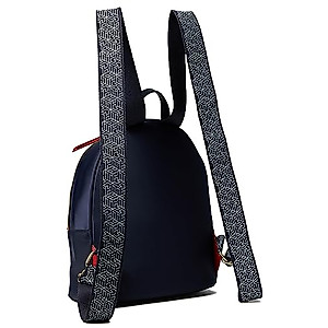 Tommy Hilfiger Leanna Backpack Nylon Color-Block Red/White/Blue One Size