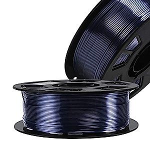 DO3D Silk Metallic Black Gold 1.75mm PLA 3D Printer Filament, 1kg Spool (2.2lbs) 3D Printing Material,for Most FDM 3D Printer