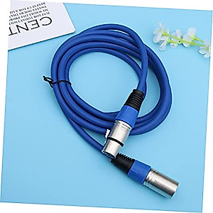 JOINPAYA Pro Devices Cable Headphones Microphone Cable to Aux Mic Cable Aux to Cable Microphone Wire Cord Microphone for Headset Mic to Aux Cable Microphone Cable HiFi Instrument Cable USB