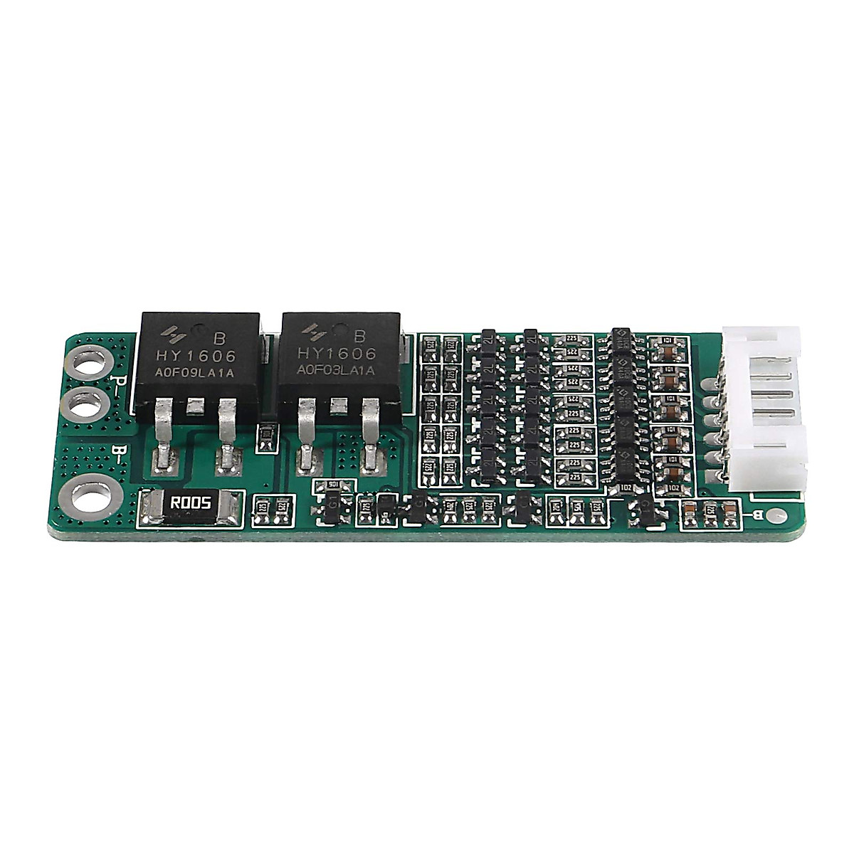 4 Pcs MELIFE 5S 15A Charger PCB BMS Protection Board for 18650 Lithium Battery Cell Battery Charger Lipo 18V 21V with 6-core Wire