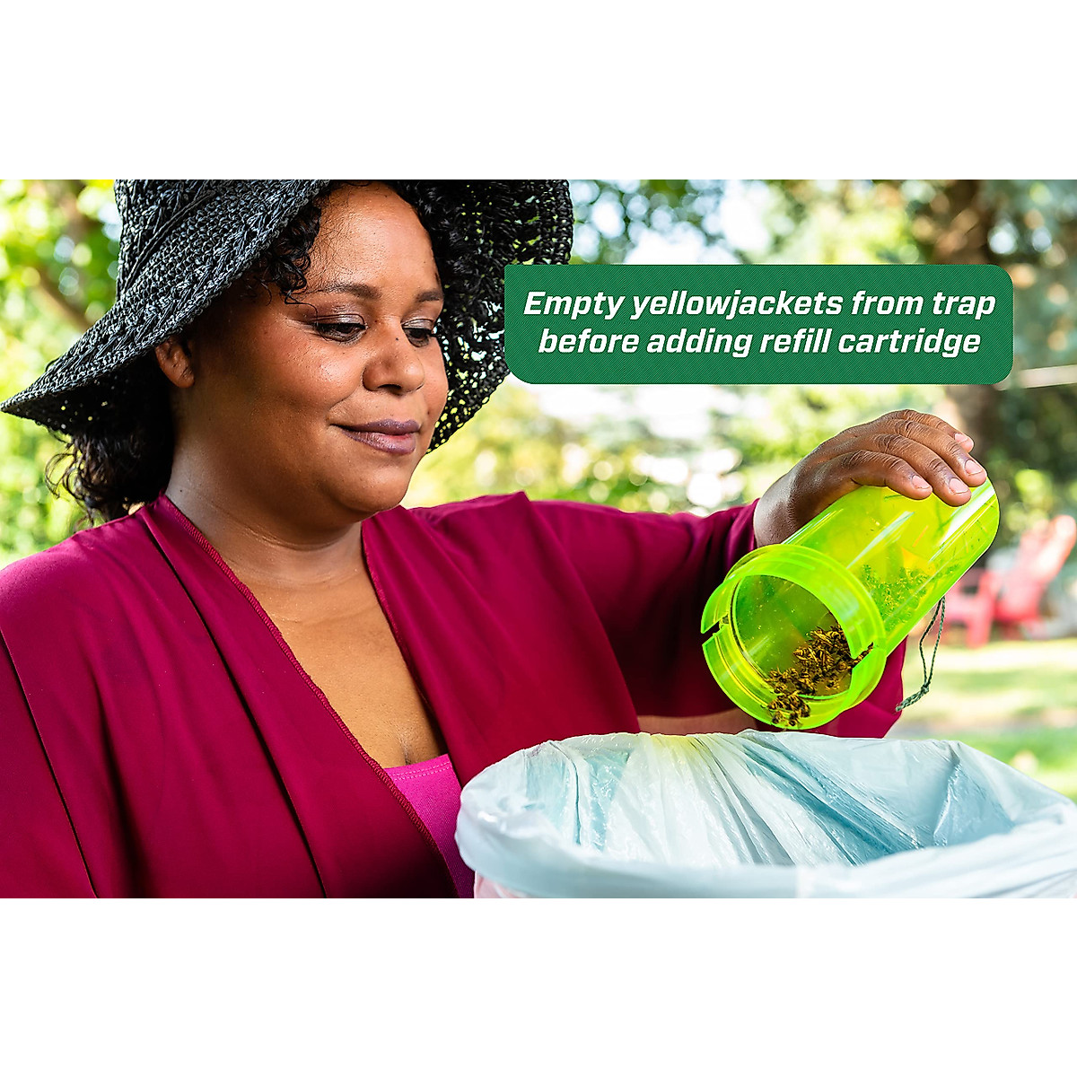 RESCUE! Yellowjacket Attractant Cartridge (10 Week Supply) – for RESCUE! Reusable Yellowjacket Traps