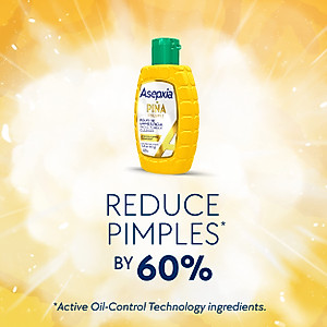 Asepxia Facial Cleanser Powder, Non-Abrasive Exfoliating Face Wash with Natural Pineapple Enzyme, Gentle Water-Activated Foaming Lather for Oily Skin, 1.4 oz