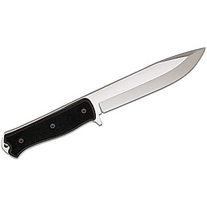 Fallkniven A1x Fixed 161mm Satin Blade Thermorun Handle, Black