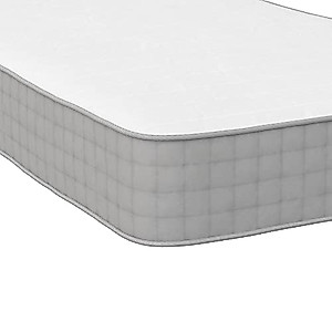Signature Sleep Dream On 8 Inch 2-Sided Reversible Pocket Spring Mattress, Twin Size, GreenGuard Gold Certified, White