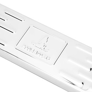 Restokki Swimming Pool Ladder Pedal, Stainless Steel & ABS, Anti-Slip, Silver