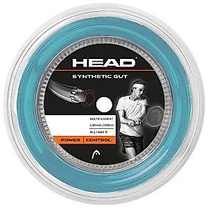 HEAD Synthetic Gut Tennis String Reel, 17 Gauge, Blue, 660 Foot Length