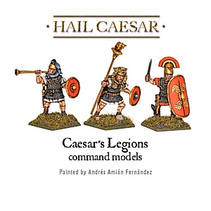 Warlord Games Hail Caesar: Caesarian Roman Legions Armed with Pilum Military Table Top Wargaming Plastic Model Kit WGH-CR-01,Unpainted