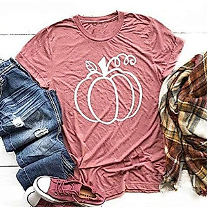 Womens 3/4 Sleeve Floral Printed Notch V Neck Blouses Tunics Tops Plus Size Tops for Women Dressy 4XL Pink