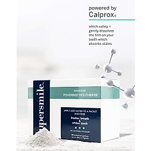 Supersmile Powdered Mouth Rinse, 60 Count, 0.06 oz