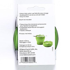 Faber-Castell Collapsible Water Cup - Reusable Water Cup for Mixed Media and Painting
