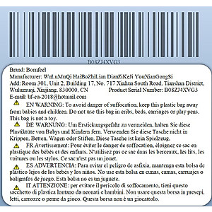 BornFeel 5" x 7" Self Adhesive Cello Bags, 300pcs Clear Resealable Cellophane Bags, 1 Mil, for Cookies, Bakery, Party Decorative Gifts