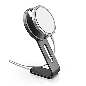 Encased Magsafe Desktop Stand Compatible with iPhone 14,13, 12, Pro Max, Aluminum Charging Dock Phone Mount