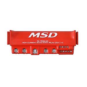 MSD 7564-HC High-Current Solid-State Relay 35Ax4, Red