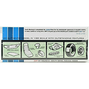 AMT / Preminum Hobbies 1966 Mustang Hardtop 1:25 Scale Plastic Model Car Kit CP8027