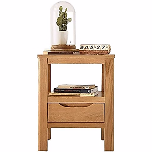 Bedside Table Bedroom Bedside Table, Bedside Table Bedside Table Nordic Locker Bedroom Mini Solid Wood Furniture Simple Modern Small Side Cabinet Bed Narrow Cabinet