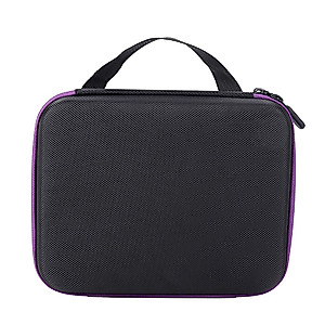 Lwuey Diamond Painting Storage Containers, 30 Slot Diamonds Storages Case Portable Paintings Organizer Shockproof Art Store Cases Box for DIY Arts Craft Jewelry Bead Rhinestones Organizer(Purple)