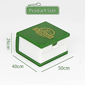 Uszeoka Mini 3d books keychain toys for kids,Green,Boys Girls 3D books Mini Dinosaurs Toys,Cute Keychains for car Keys,Dinosaur World Scene for Women,Men,Children,Dinosaur Party Favors Gift for Kids