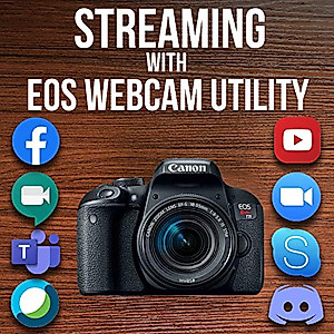 Canon EOS Rebel T7i US 24.2 Digital SLR Camera with 3-Inch LCD, Black (1894C002)