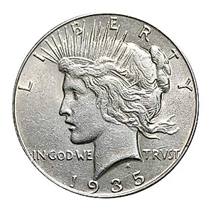 Silver Peace Dollar $1 AU
