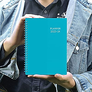 2023-2024 Academic Planner - Planner 2023-2024, 2023-2024 Planner Weekly and Monthly with Tabs, July 2023 - June 2024, 6.25" × 8.3", Strong Twin-Wire Binding, Round Corner, Improving Your Time Management Skill