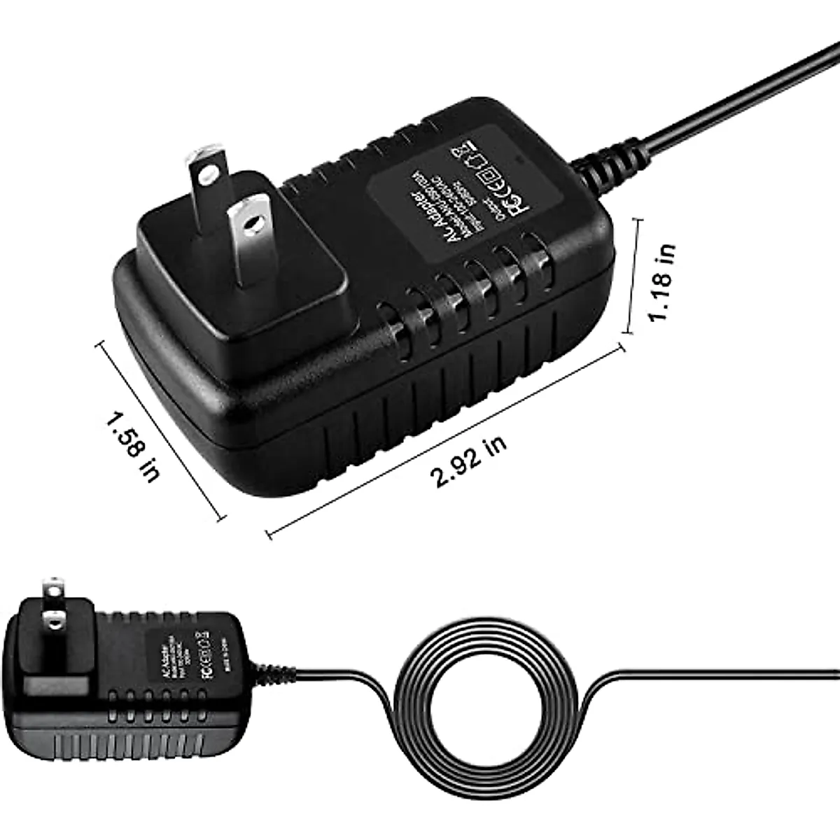 Guy-Tech AC/DC Adapter Compatible with Hitachi Digital 8 Hi8 8mm Video Camcorder VHSC Camera VM-H645LA VM-H845LA VM-H945LA VM-645LA VM-E645LA VM-845LA VM-945LA Power Supply Cord Cable Charger