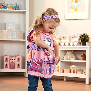 Melissa & Doug Hair Stylist Role Play Costume Dress-Up Set (7 pcs)