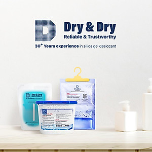 Dry & Dry Moisture Absorbers Refill Beads (4 LBS) - Dehumidifiers for Home Dehumidifier for Basement Dehumidifiers for Bedroom Small Dehumidifiers Dehumidifiers Moisture Absorbers