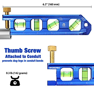 WORKPRO Magnetic Level Tools Set 2