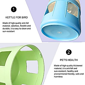 Bird Feeding Pigeons Feeder Water 4L Plastic Pet Drinker Dispenser Pot Container Birds - Automatic Feeders Water Dispenser
