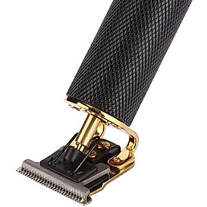 HJJWL Hair Cutting Tool, Professional Self-Service Hair Clippers Detail Trimmer Electric Haircut Kit for Quick Cut for Men Carving Trimming Push White Electric Push