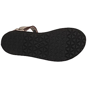 Teva Women's Midform Universal Sandal, Metallic Champagne, 6