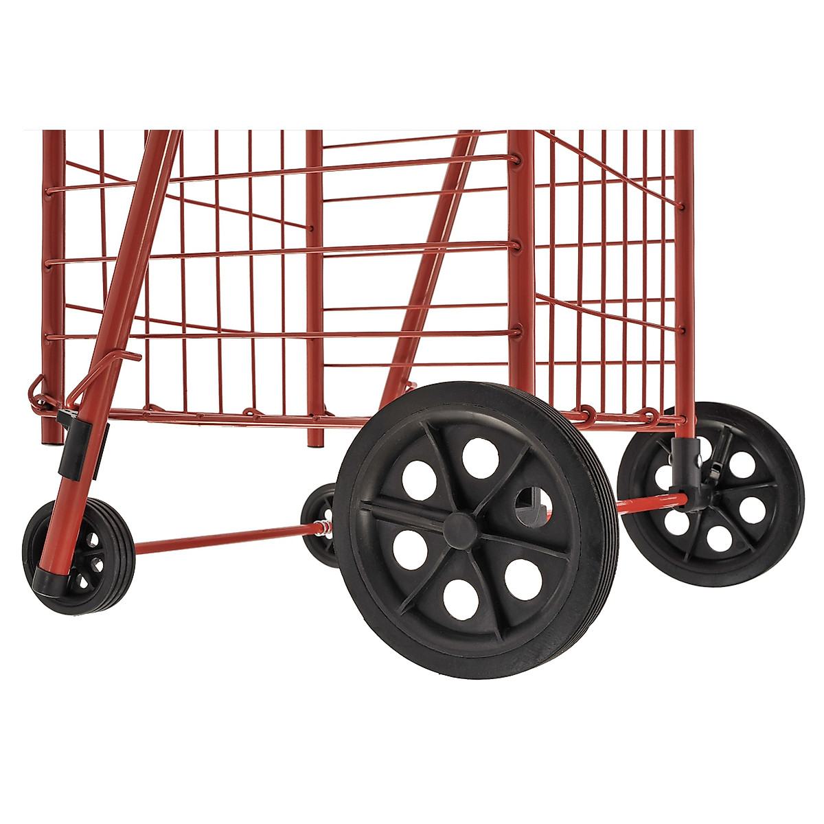 Folding Shopping Cart, 66 lbs Capacity