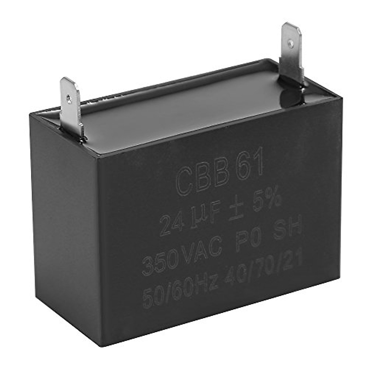 CBB61 24uF 23uF 300 350 400 350V Gasoline Generator Capacitor Replaces for Jkd Dianz Dongrong Ruva