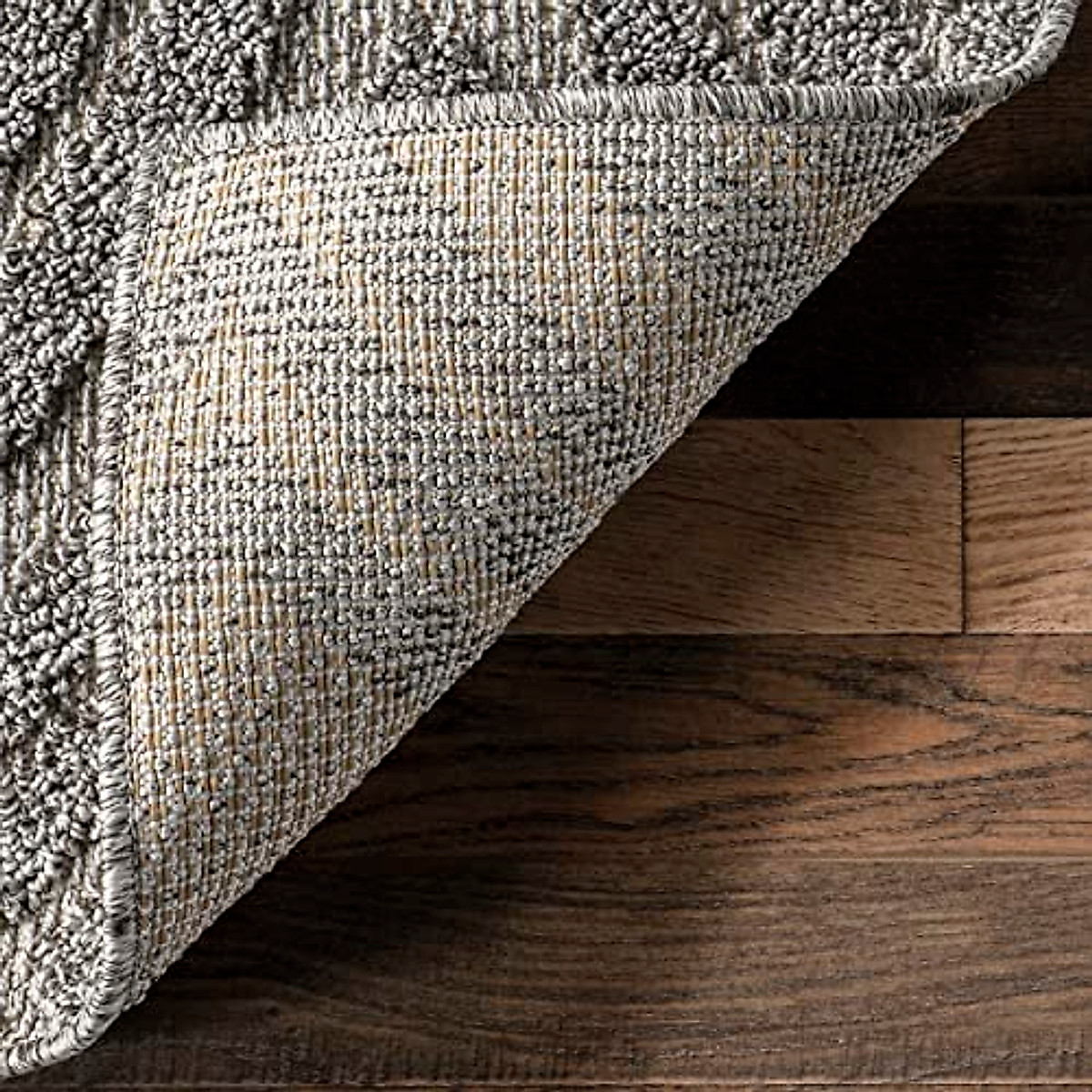 nuLOOM Taryn Moroccan Diamond Indoor/Outdoor Area Rug, 8' x 10', Gray