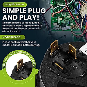 FDXLICB1930 FD Integrated Control Board Replacement Kit for Hayward Universal H-Series Low Nox Pool Heater Models, for H150FDN/FDP, H200FDN/FDP H250FDN/FDP, H300FDN/FDP, H350FDN/FDP, H400FDN/FDP